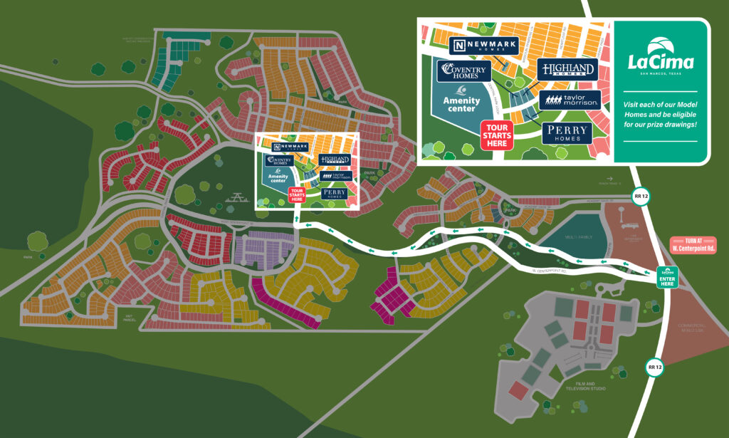 Tour Map - La Cima | San Marcos